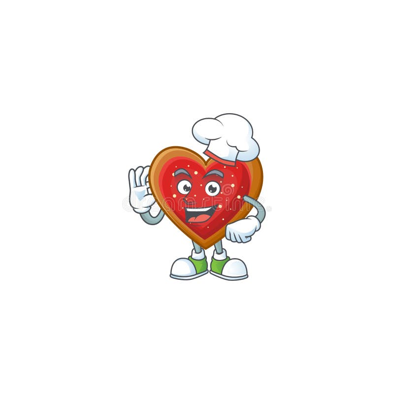 Chef Love Cooking Logo Template Stock Vector - Illustration of vector ...