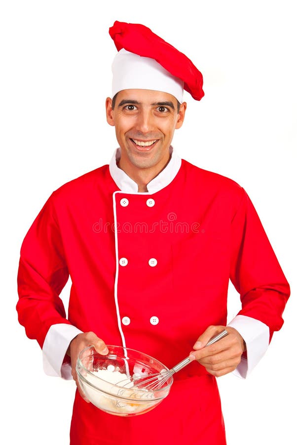 Boy mixing flour with egg stock photo. Image of baker - 34379482