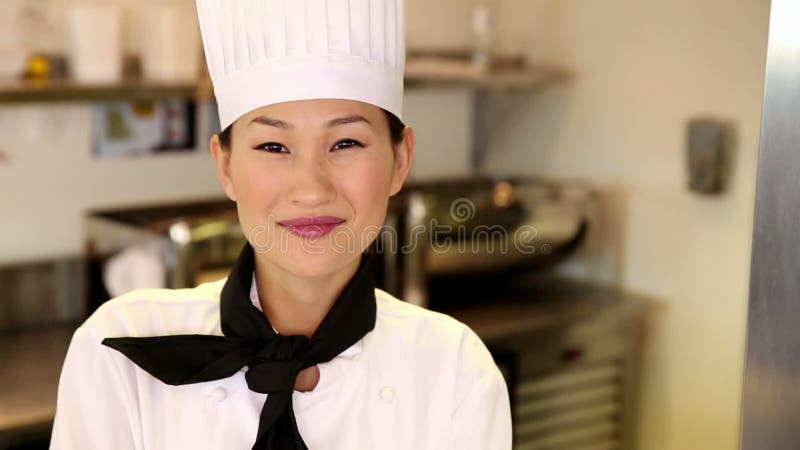 A Chef Smiling at the Camera Stock Footage - Video of kitchen, 1080p ...
