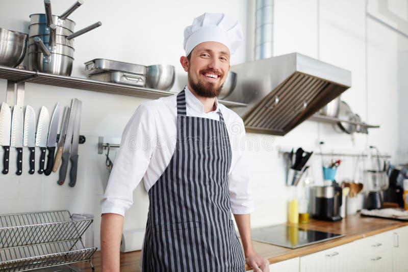 Happy chef stock photo. Image of expression, cute, happy - 25444282
