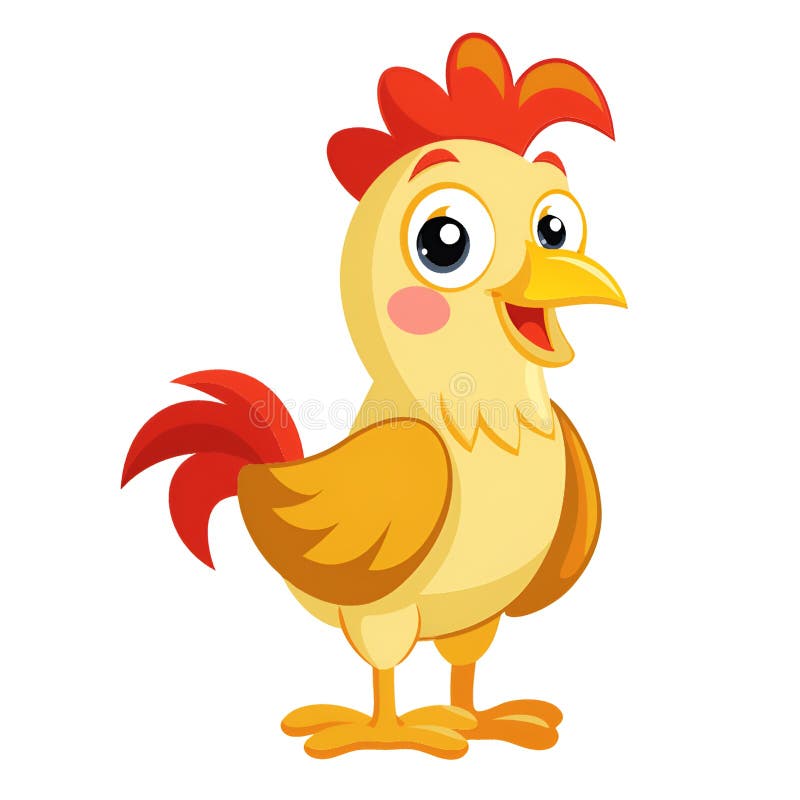 Happy Chicken Stock Illustrations – 77,359 Happy Chicken Stock ...