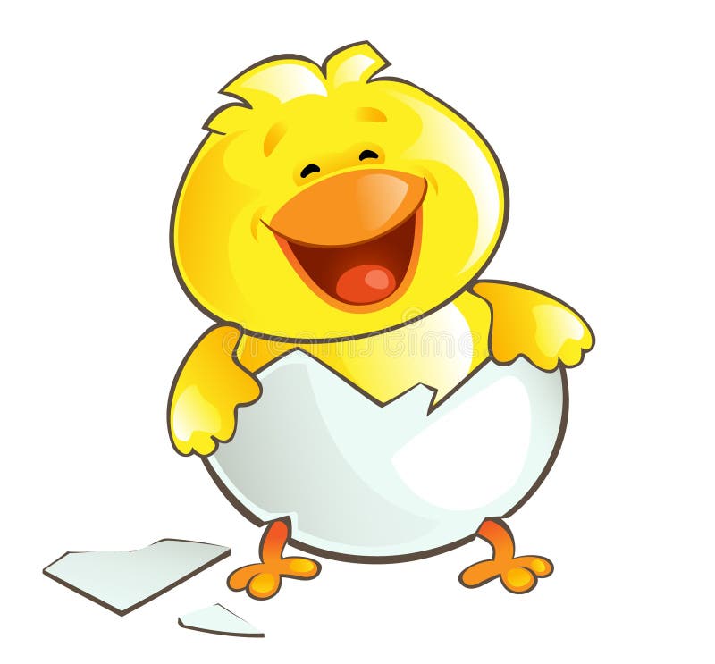 Happy Chicken stock vector. Illustration of holiday, adorable - 65639391