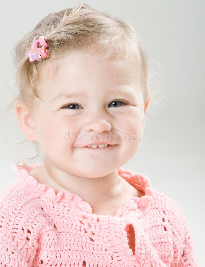 Happy child stock photo. Image of sweet, young, female - 10983482