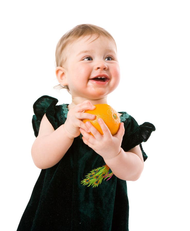 Happy child stock photo. Image of blond, brown, healthy - 16969420