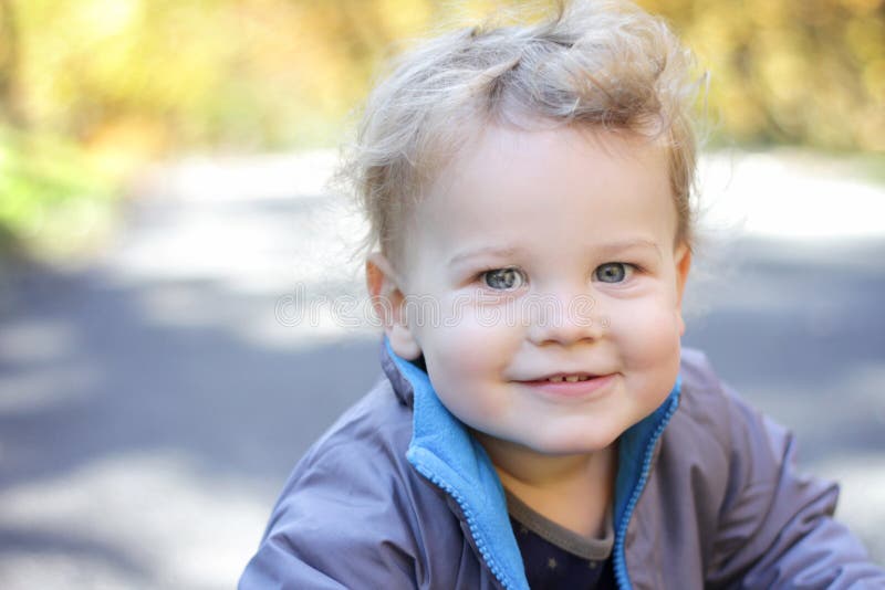 Happy Child stock photo. Image of face, weather, fall - 22802314