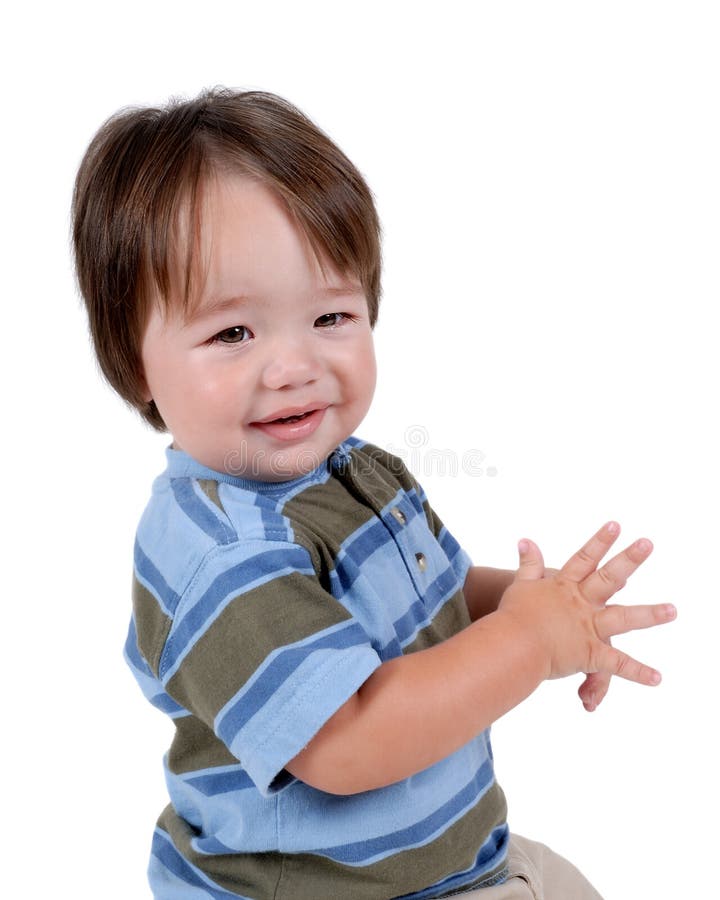 191 Child Clapping Hands White Background Photos - Free & Royalty-Free ...