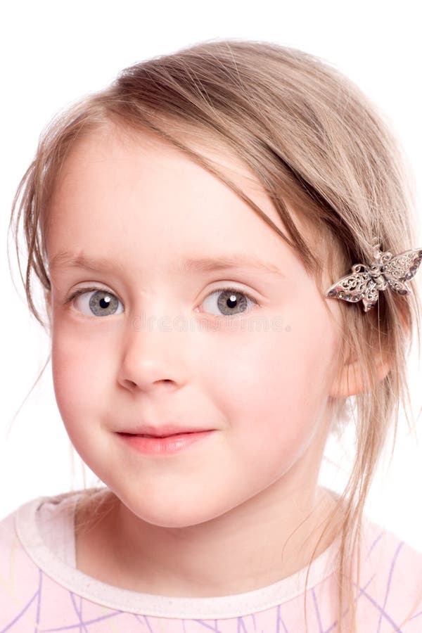 Happy child stock photo. Image of pensive, eyes, cute - 5522280