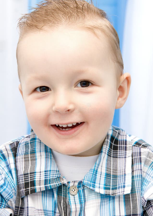 Happy child stock photo. Image of portrait, adorable - 54547386