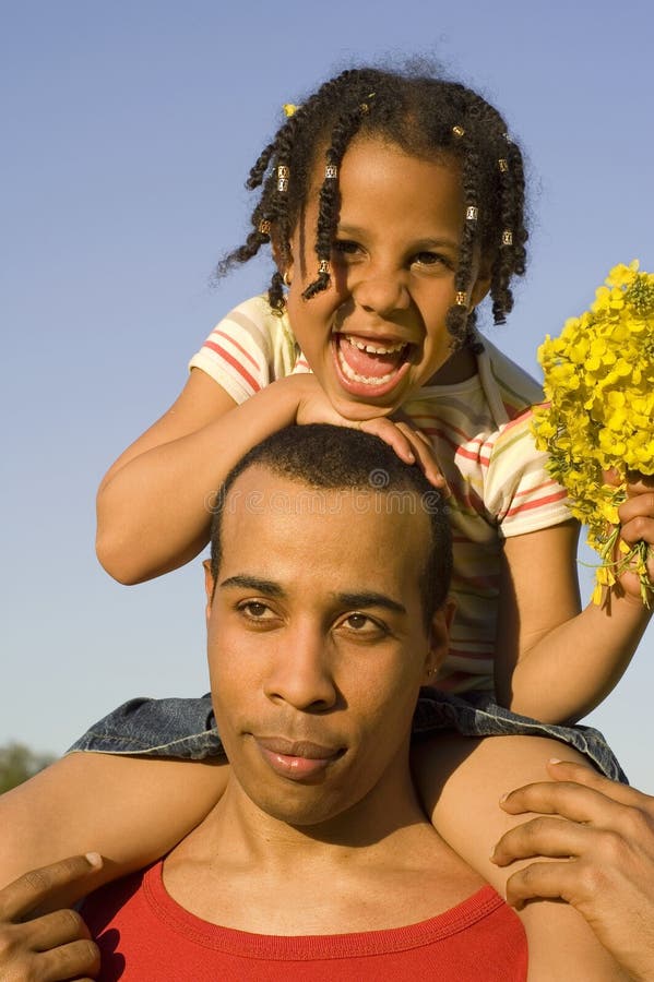 Happy child with father stock image. Image of american - 2262839