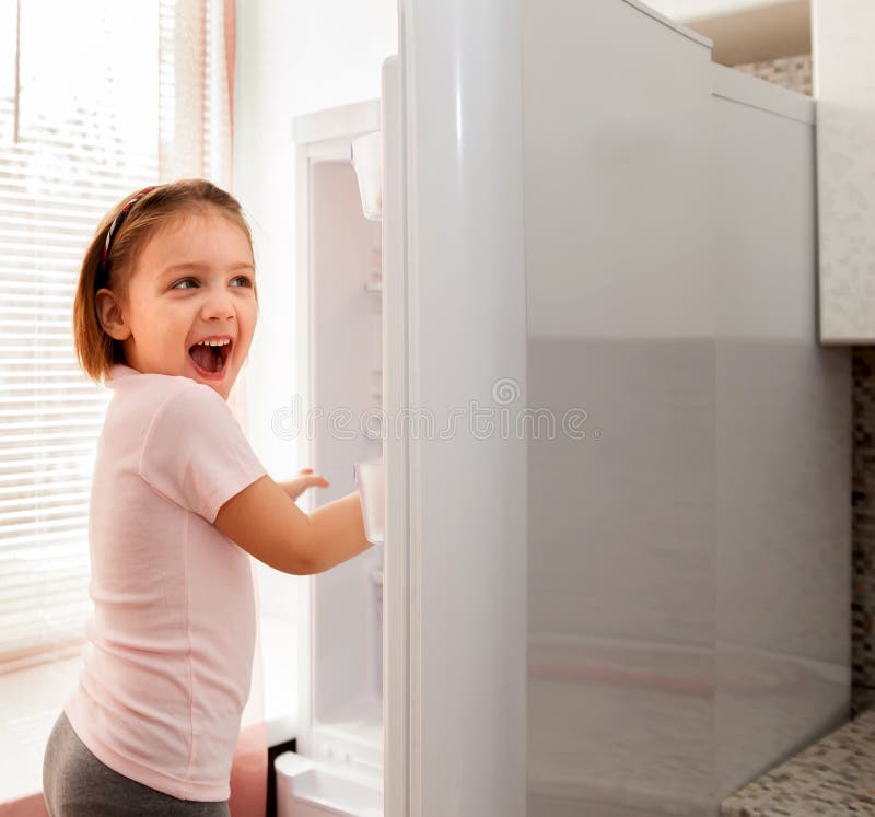 Empty Fridge Kid Stock Photos - Free & Royalty-Free Stock Photos from ...