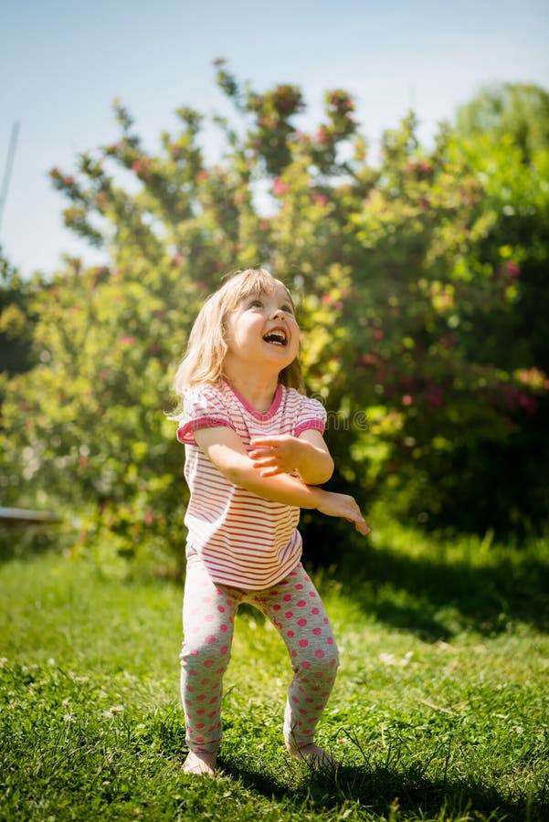 Happy child stock image. Image of person, happy, green - 91040363