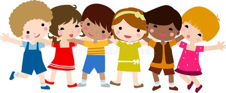 Happy children stock vector. Illustration of nice, friend - 11778790