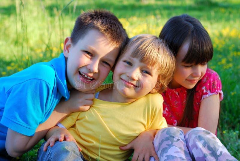 Happy children stock image. Image of young, family, smiling - 2486631