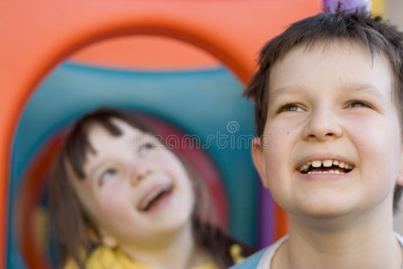 Happy children stock photo. Image of kids, sister, love - 609238