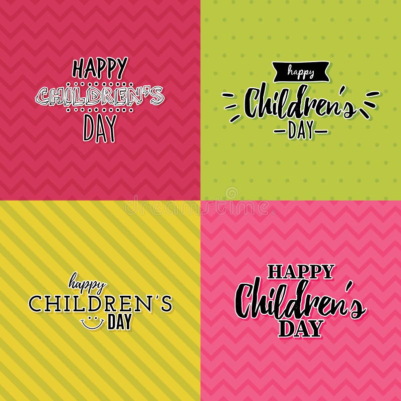 Happy children day stock vector. Illustration of clipart - 67862699