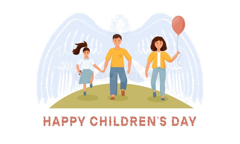 Children Protected Illustration Stock Illustrations – 310 Children ...