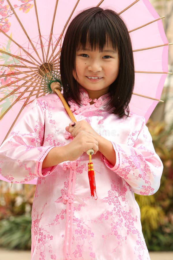 Happy Chinese Child stock photo. Image of innocence, traditional - 7001988