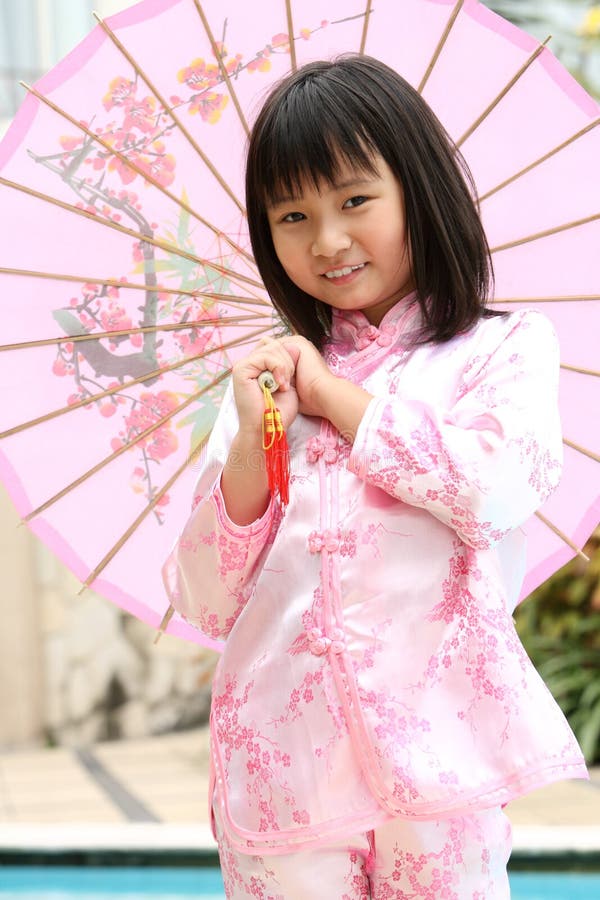 Happy Chinese Child stock image. Image of lovely, little - 7002021