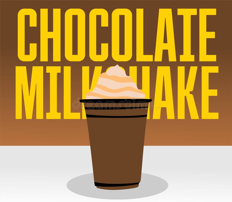 Happy Chocolate Milkshake Day with Delicious Chocolate Milkshake Stock ...