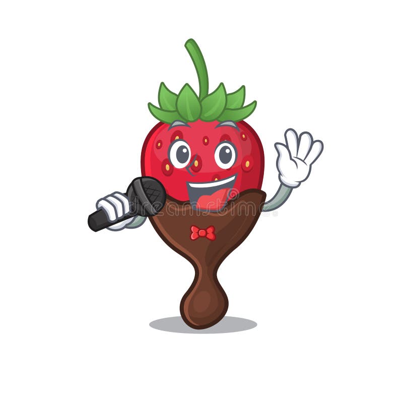 Singing Strawberry Stock Illustrations – 250 Singing Strawberry Stock ...