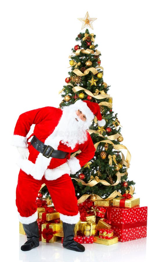 Happy Christmas Santa stock image. Image of holiday, nicholas - 7270493