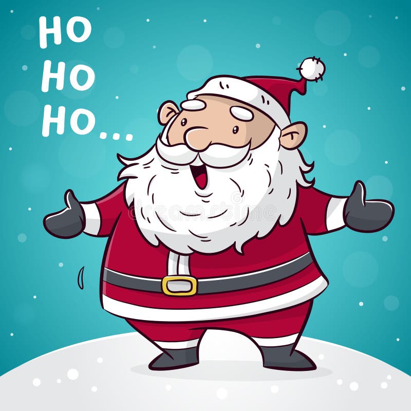 Happy Christmas Cartoon Vector Stock Vector - Illustration of banner ...