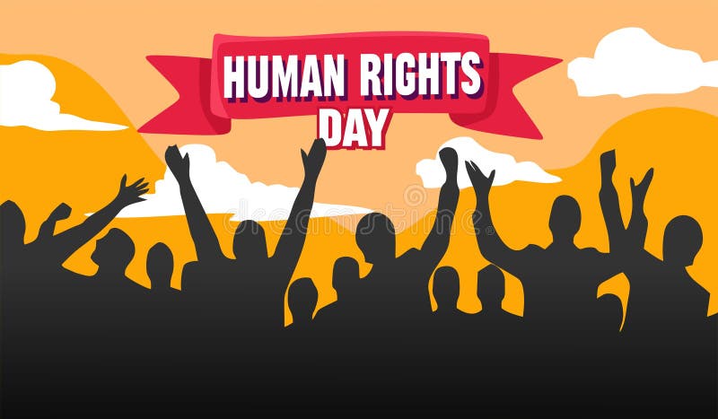 Happy Civil Rights Day To All Americans Stock Vector - Illustration of ...