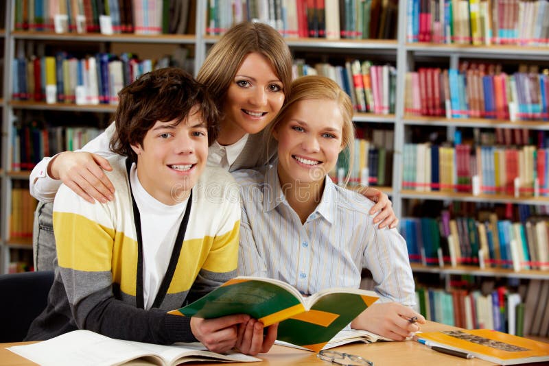 Happy classmates stock photo. Image of emotion, junior - 25940094