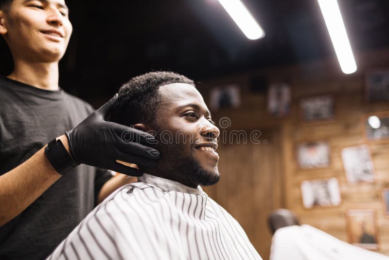 Happy client stock image. Image of african, selfemployed - 82524083