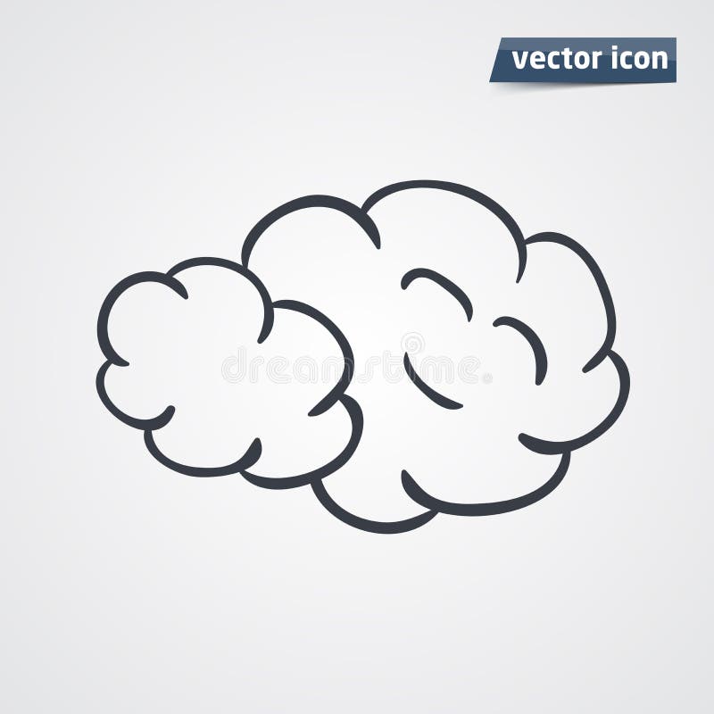 Happy Clouds Vector Illustration Stock Vector - Illustration of ...