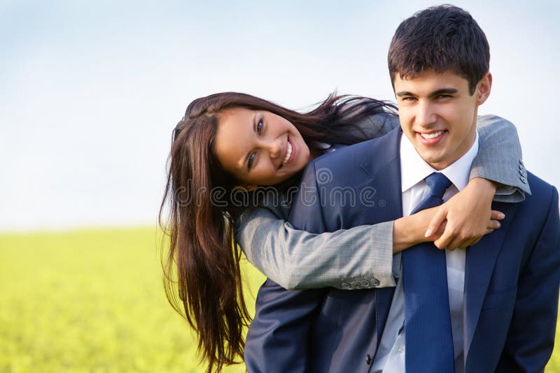 Happy co-workers stock image. Image of achievement, elegant - 14750927