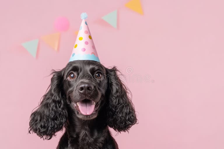 Happy Birthday Cocker Spaniel Stock Photos - Free & Royalty-Free Stock ...