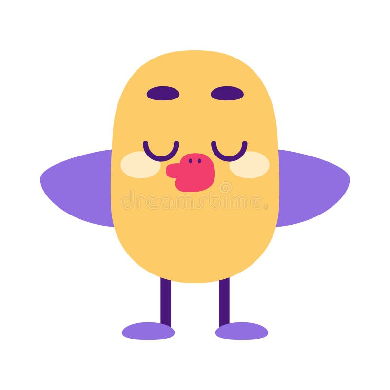 Happy colored bird cartoon stock vector. Illustration of character ...