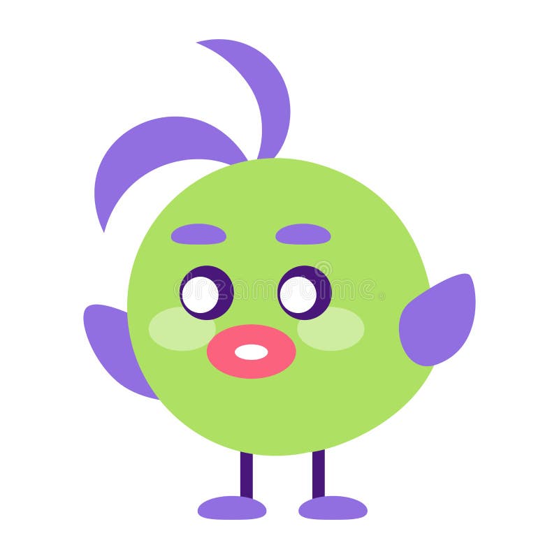 Happy colored bird cartoon stock vector. Illustration of feather ...