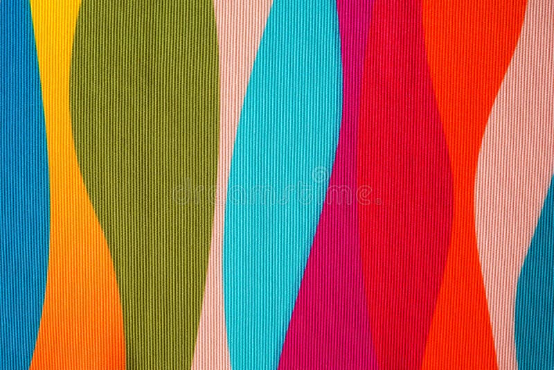 Happy Colorful Background Multicolor Textile Waves Stock Image - Image ...