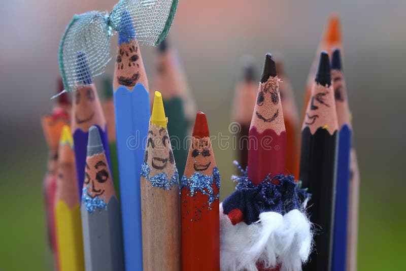 Happy colour stock image. Image of human, sketching, crayon - 47969215