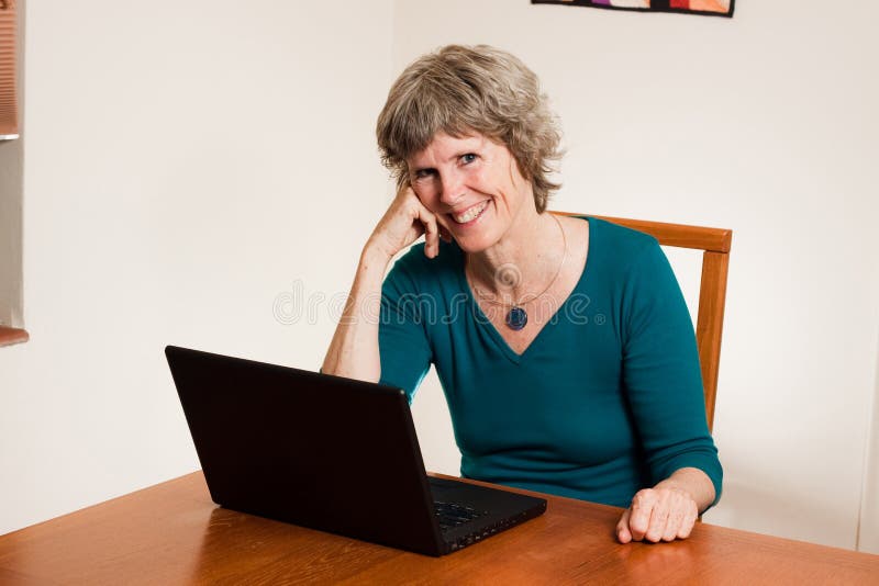 Happy Computer Customer