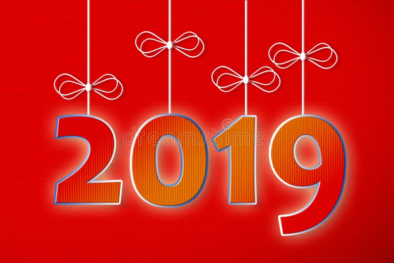 Hanging Numbers stock vector. Illustration of concept - 53321805