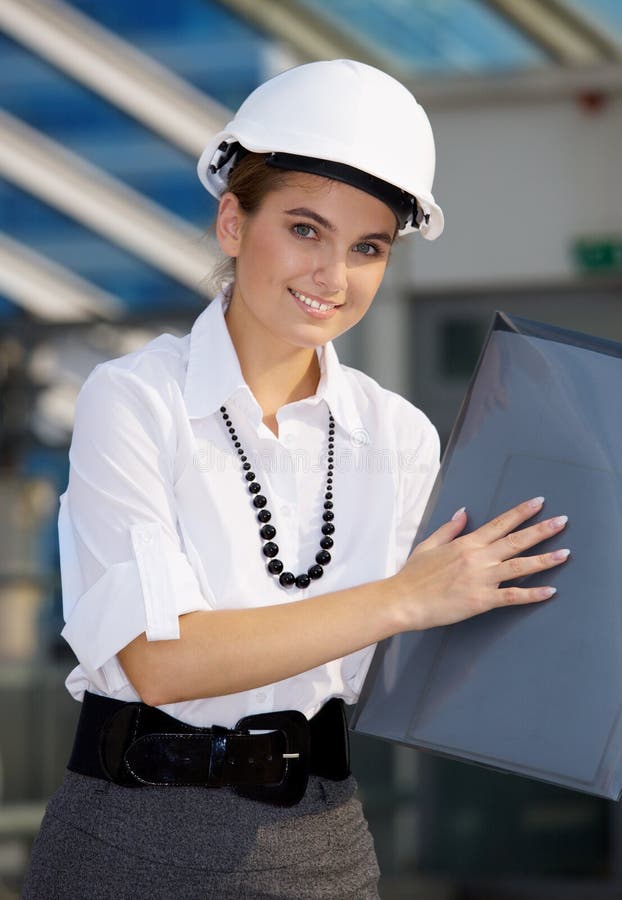 Happy contractor stock image. Image of nice, architect - 41905471