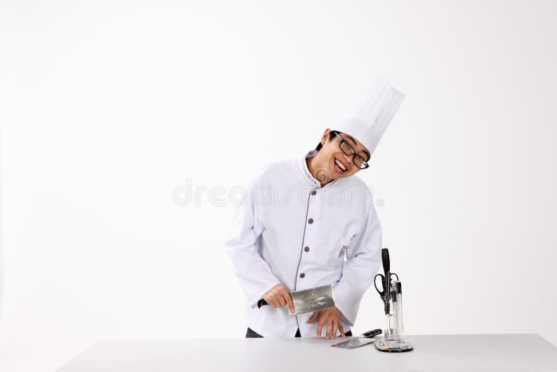 Happy cook stock image. Image of delicious, happy, china - 19068769