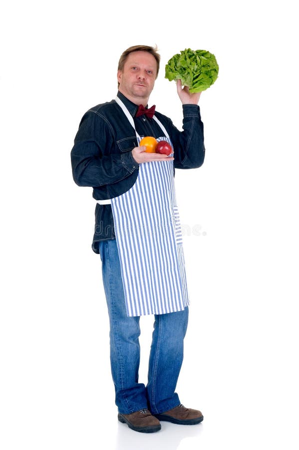 Happy cook stock photo. Image of profession, business - 3036136
