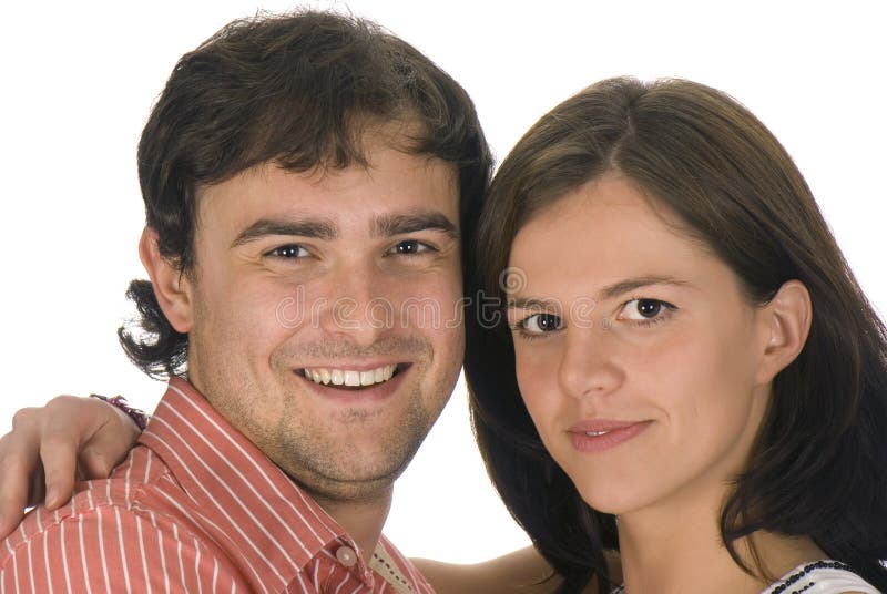 Happy couple stock photo. Image of enjoying, couple, faces - 12276252