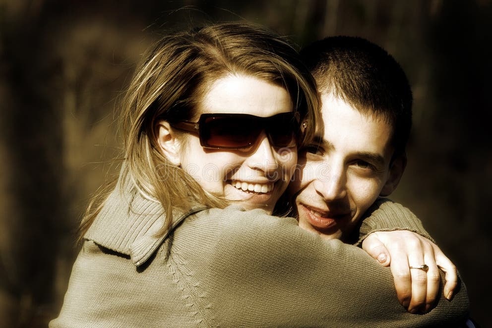 Happy couple stock photo. Image of male, girl, family - 1262584