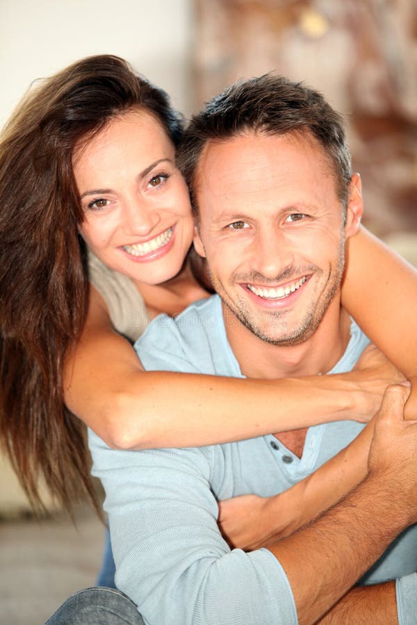Happy couple stock photo. Image of woman, years, smiling - 15466442