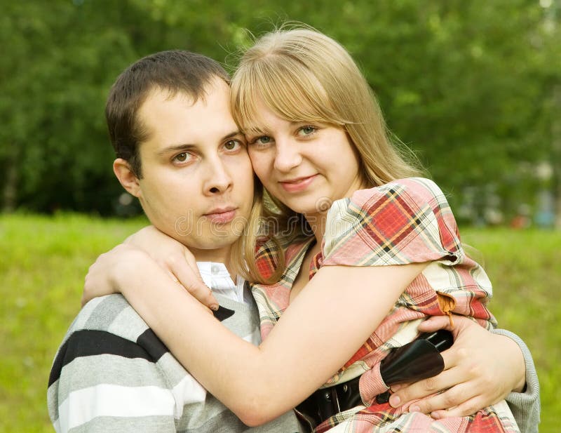 Happy couple stock photo. Image of adults, embracing - 15821074