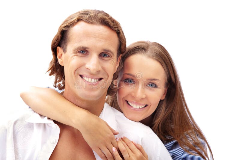 Happy couple stock photo. Image of casual, girl, beauty - 16170054