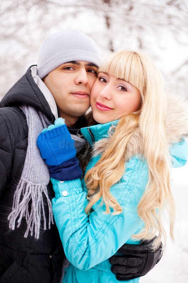 Happy couple stock photo. Image of casual, male, park - 17452084