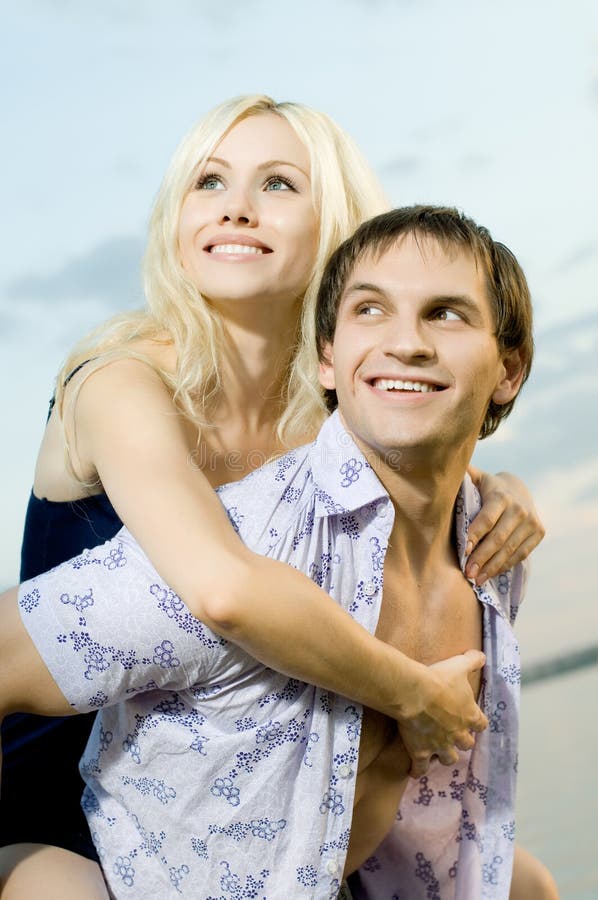 Affectionate Couple Necking Stock Photos - Free & Royalty-Free Stock ...
