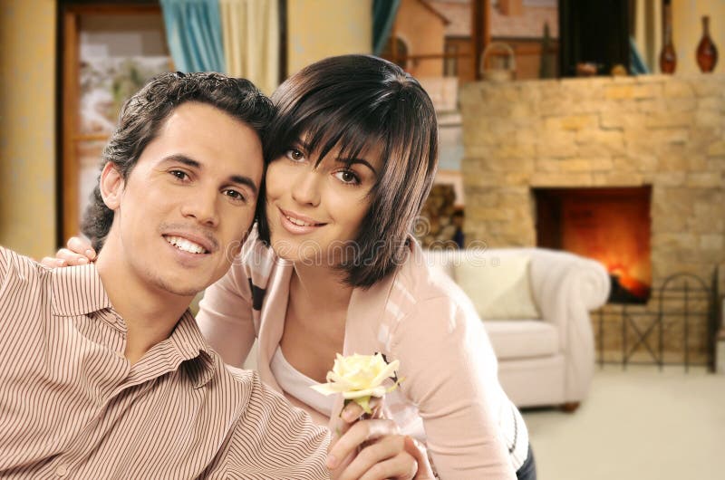 Happy couple stock photo. Image of lover, boyfriend, face - 21976638