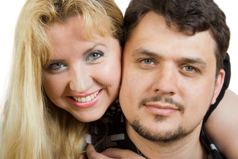 Happy couple stock photo. Image of happiness, closeup - 2381740